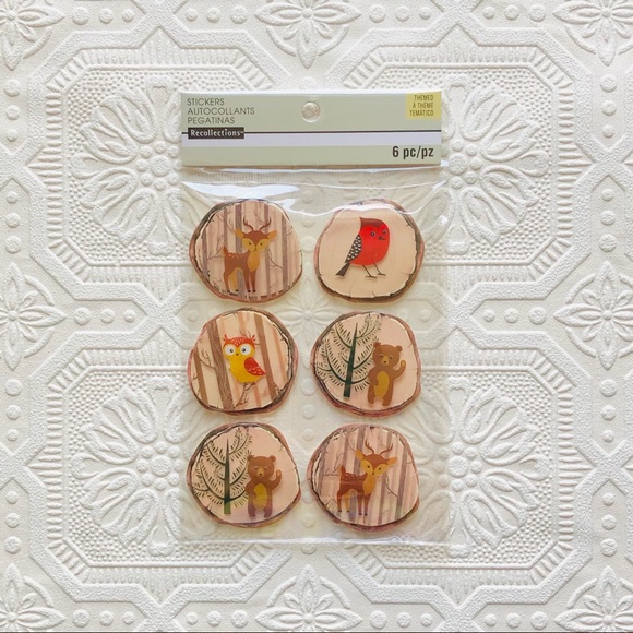 Recollections | Office | Recollections Nature Themed Stickers 6 Pc ...